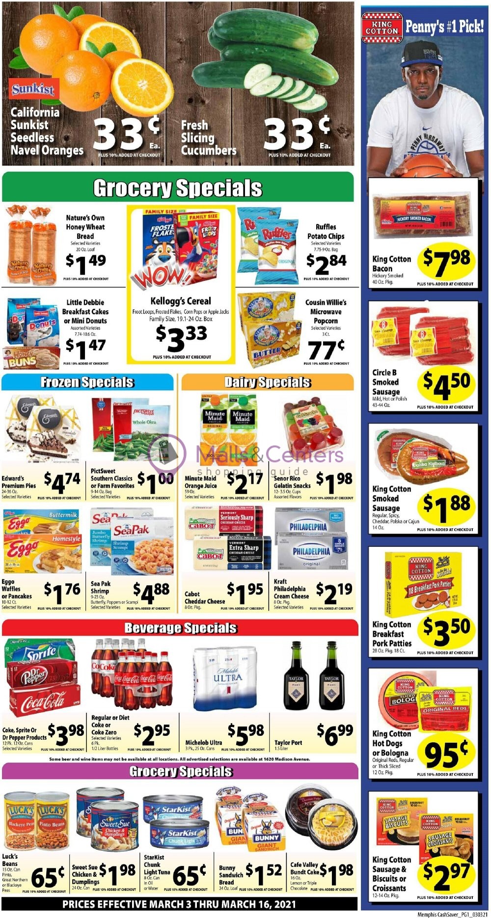Cash Saver Cost Plus Food Outlet Weekly Ad - sales & flyers specials ...