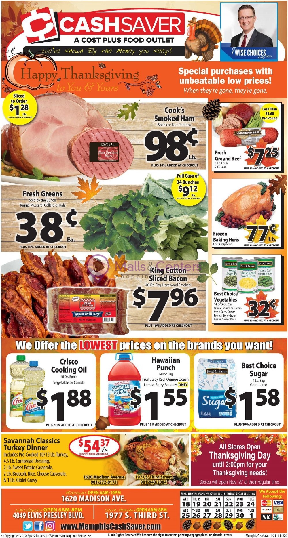 Cash Saver Cost Plus Food Outlet Weekly Ad - sales & flyers specials ...