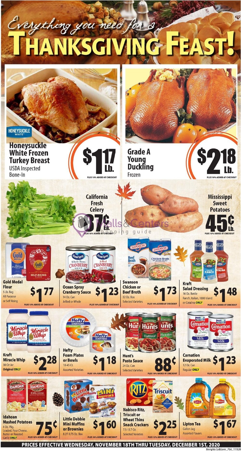 Cash Saver Cost Plus Food Outlet Weekly Ad - sales & flyers specials ...