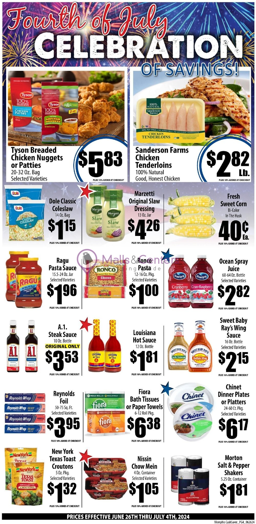 Cash Saver Cost Plus Food Outlet Weekly ad valid from 06/26/2024 to 07 ...