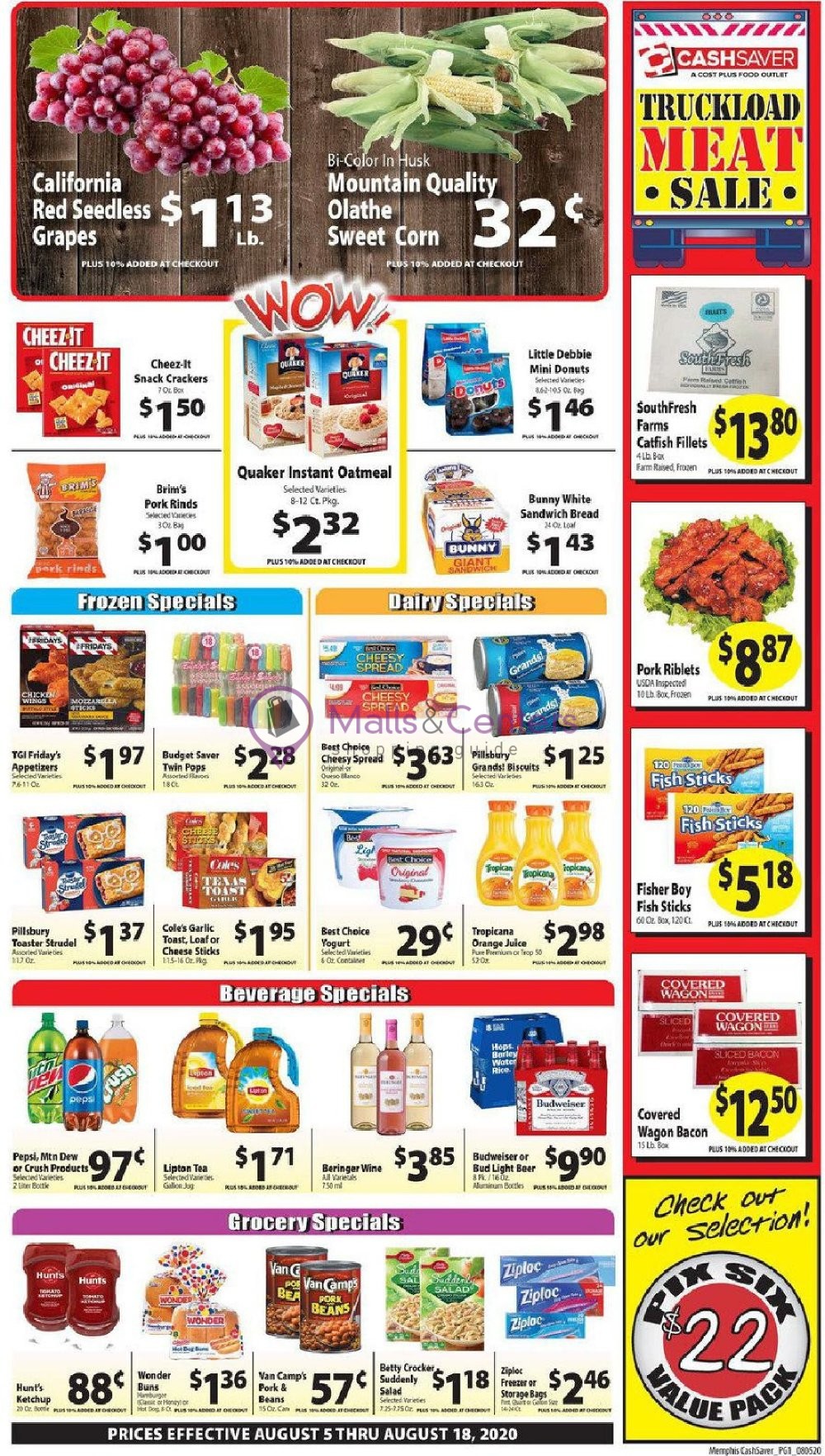 Cash Saver Cost Plus Food Outlet Weekly Ad - sales & flyers specials ...