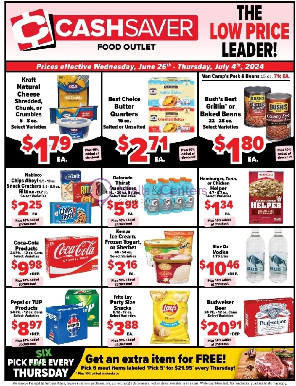 Cash Saver Food Outlet Weekly ad valid from 06/26/2024 to 07/04/2024 ...