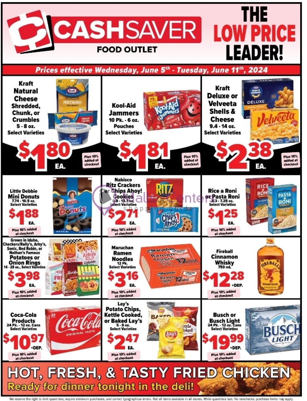 Cash Saver Food Outlet Weekly ad valid from 06/05/2024 to 06/11/2024 ...