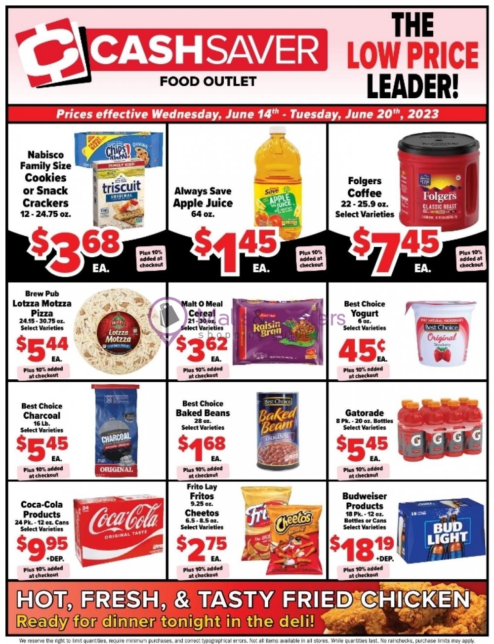 Cash Saver Food Outlet Weekly Ad - sales & flyers specials - MallsCenters