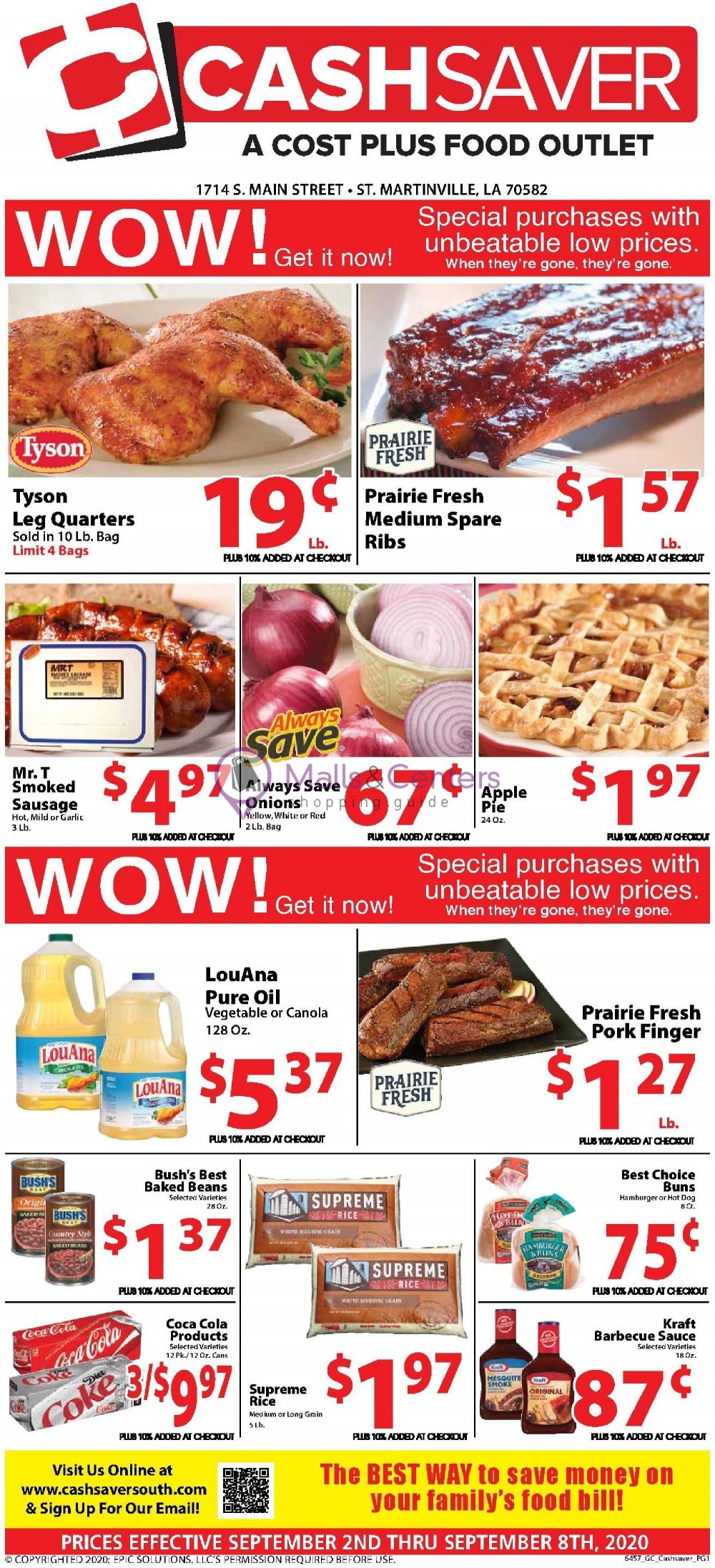 Cash Saver South Weekly Ad - sales & flyers specials - MallsCenters