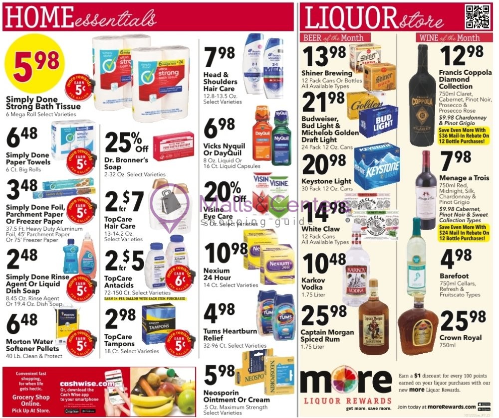 Cash Wise Weekly Ad - sales & flyers specials - MallsCenters