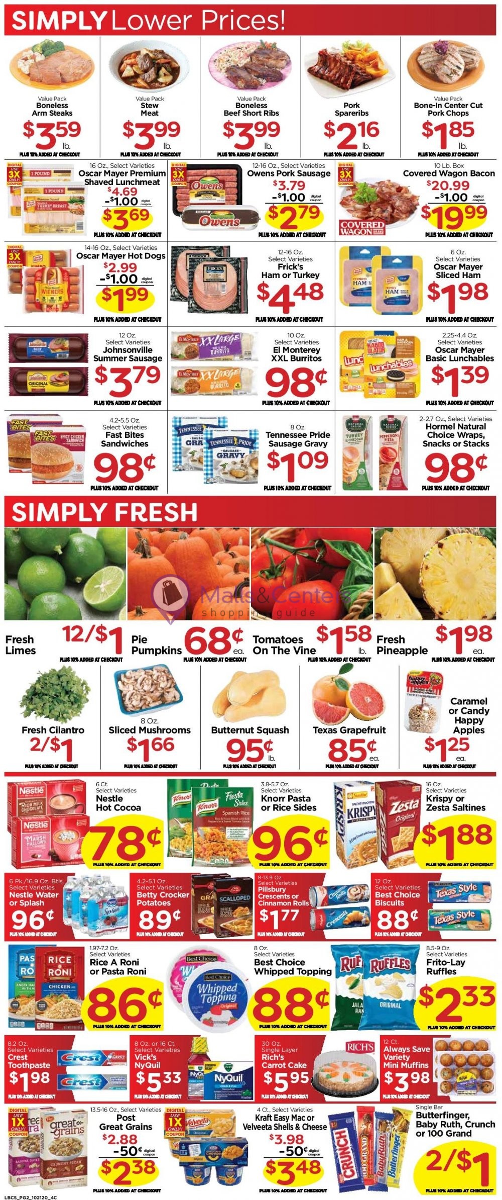 CashSaver Weekly Ad - sales & flyers specials - MallsCenters