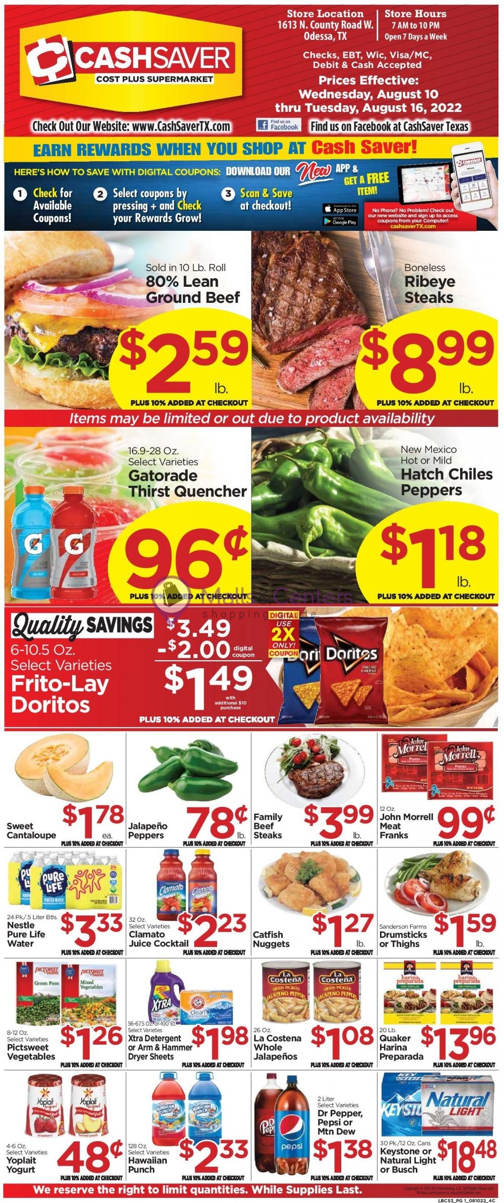 CashSaver Weekly Ad - sales & flyers specials - MallsCenters