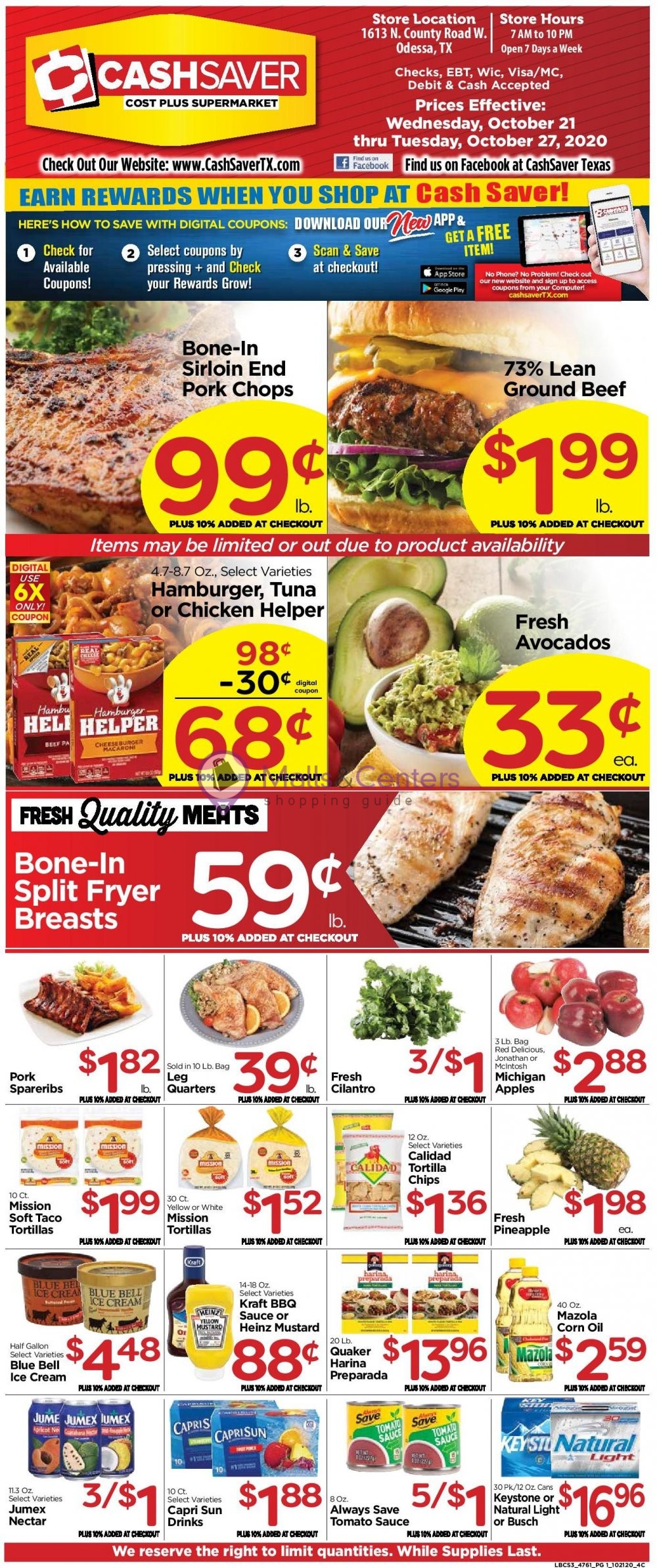 CashSaver Weekly Ad - sales & flyers specials - MallsCenters