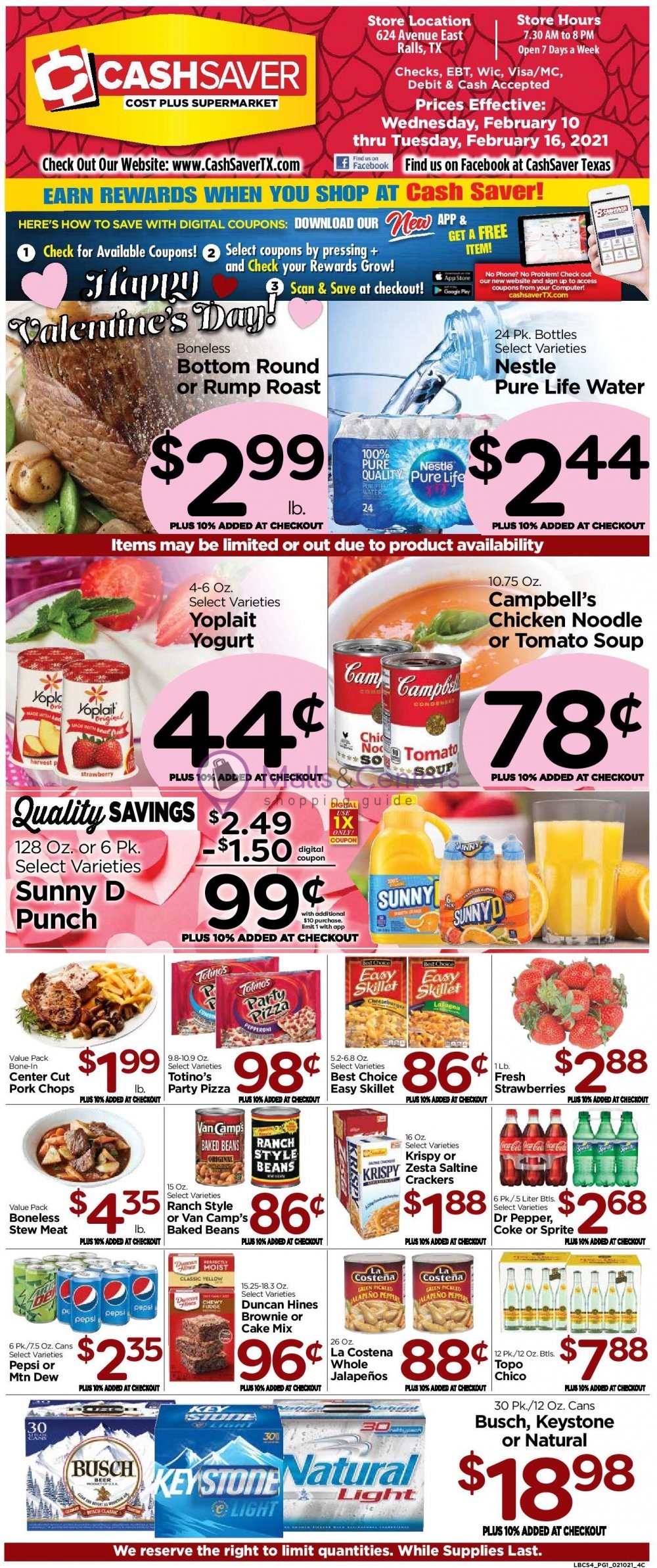CashSaver Weekly Ad - sales & flyers specials - MallsCenters
