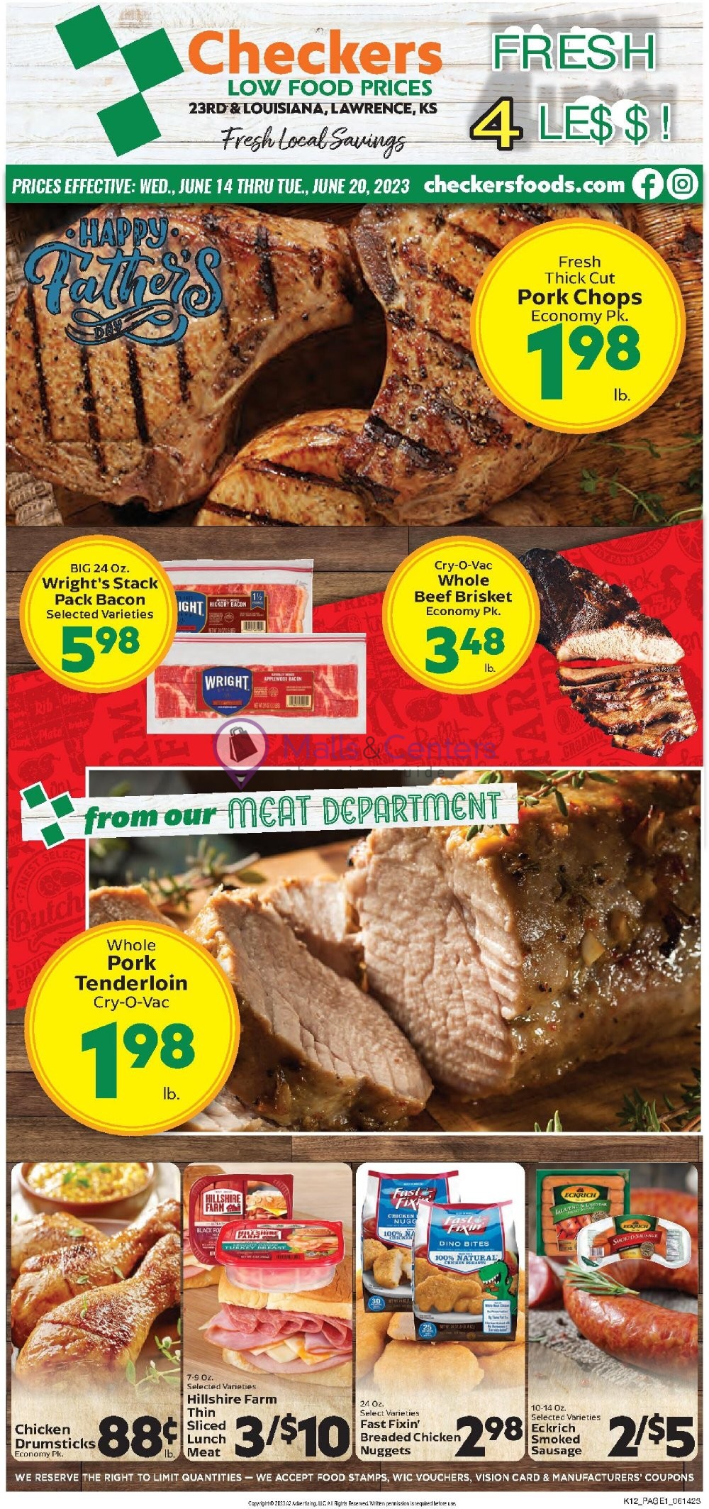 Checkers Foods Weekly ad valid from 06/14/2023 to 06/20/2023 - MallsCenters