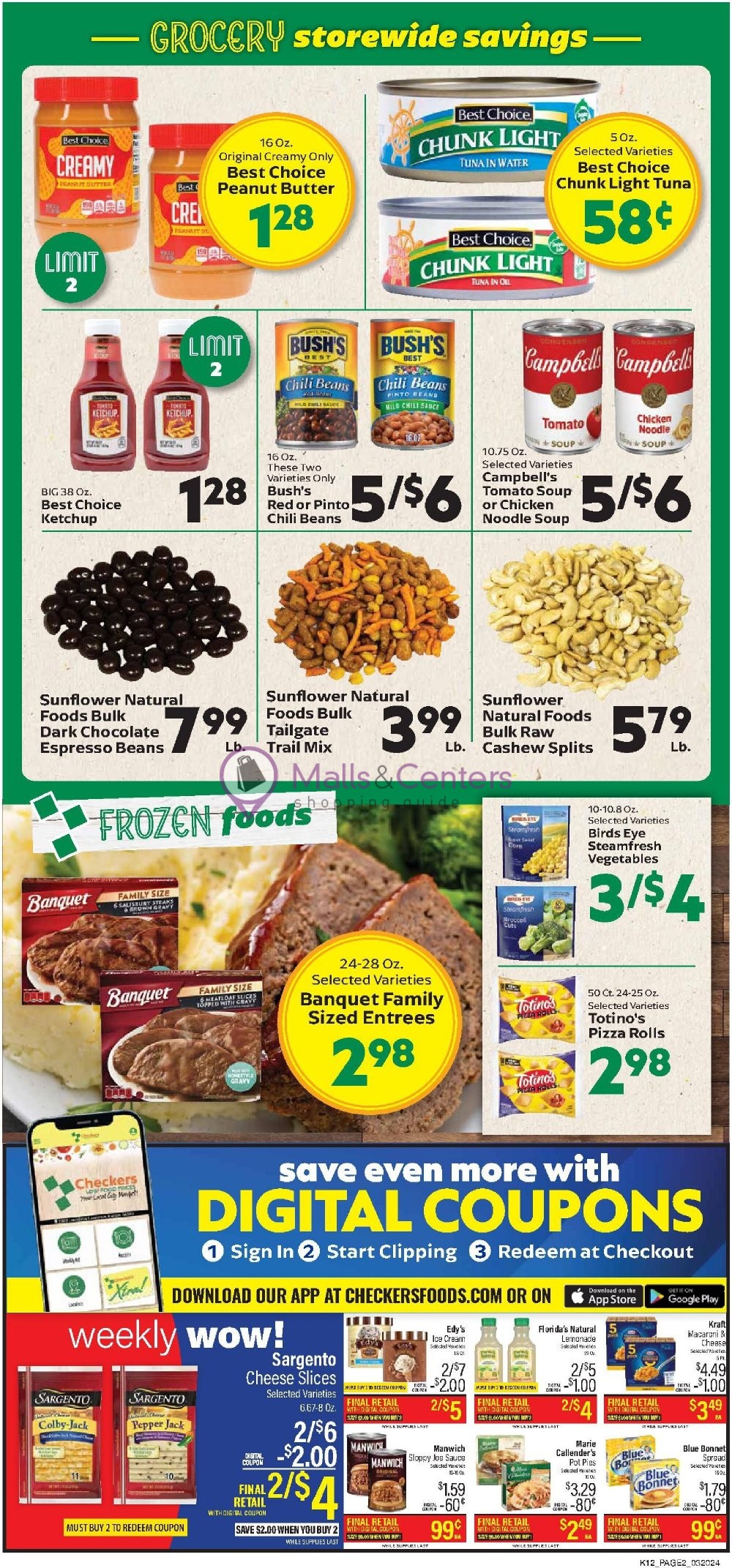 Checkers Foods Weekly ad valid from 03/20/2024 to 03/26/2024 - MallsCenters