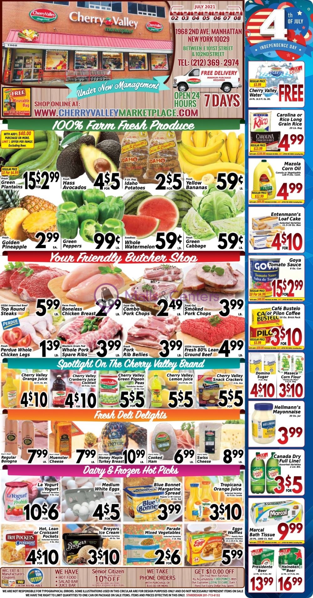 Cherry Valley Marketplace Weekly Ad - sales & flyers specials ...