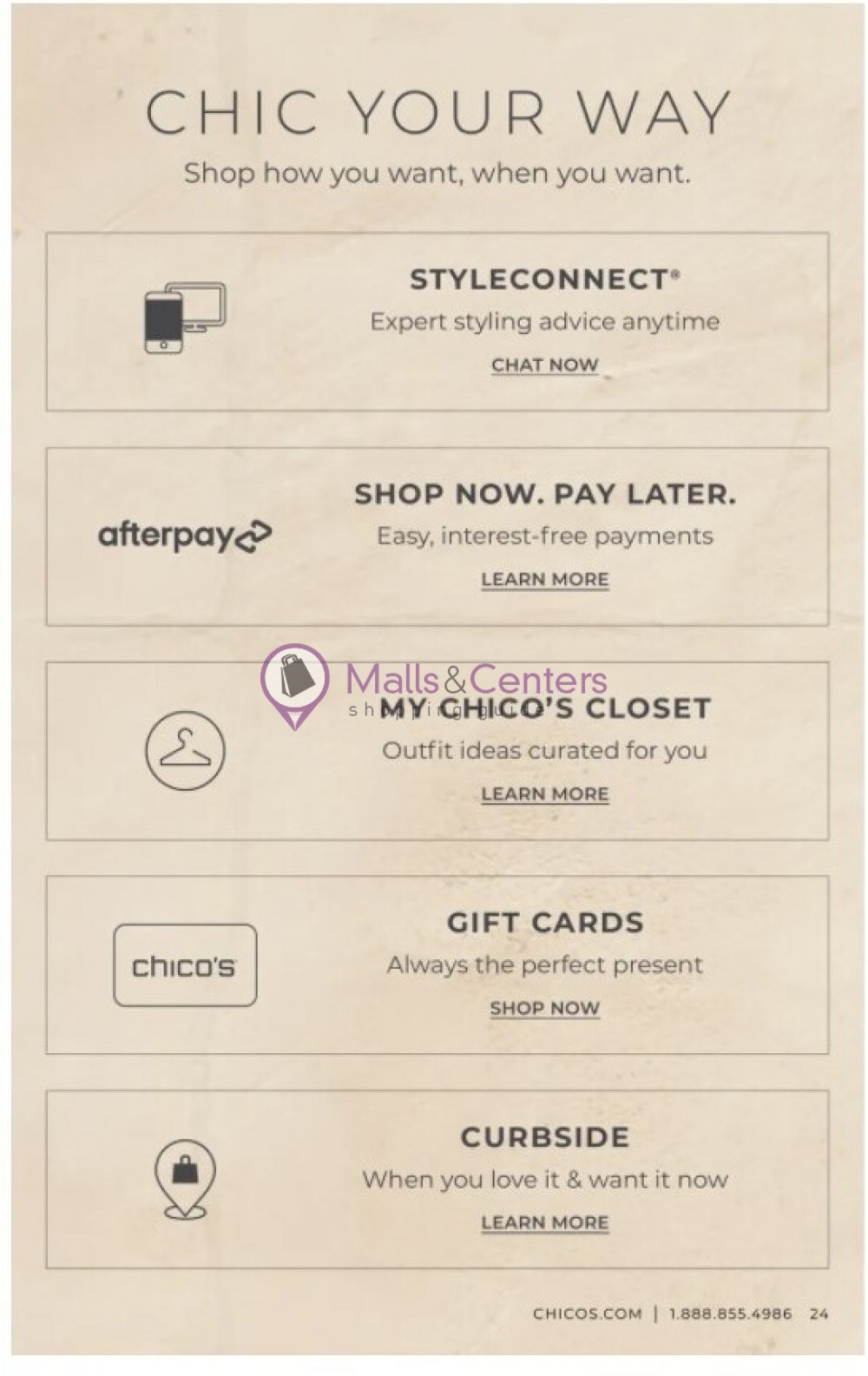 Chico's Weekly Ad - sales & flyers specials - MallsCenters