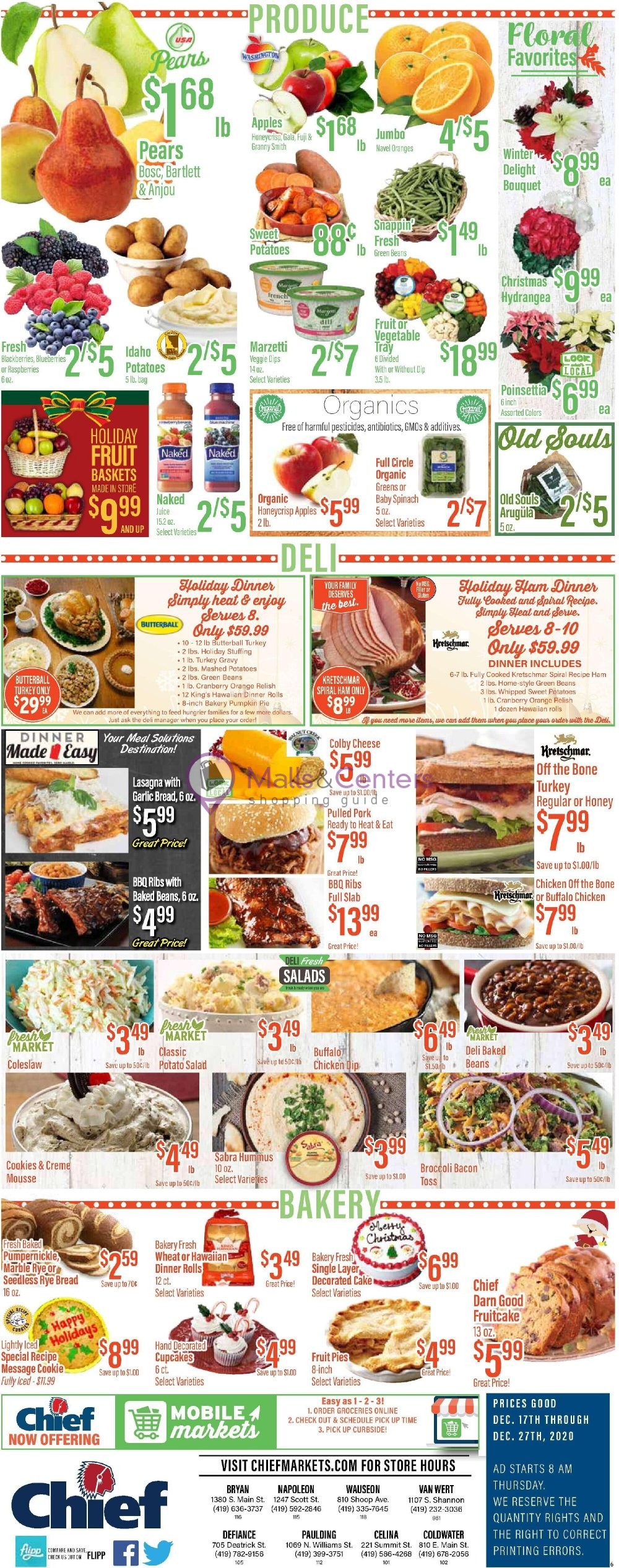 Chief Supermarket Weekly Ad - sales & flyers specials - MallsCenters