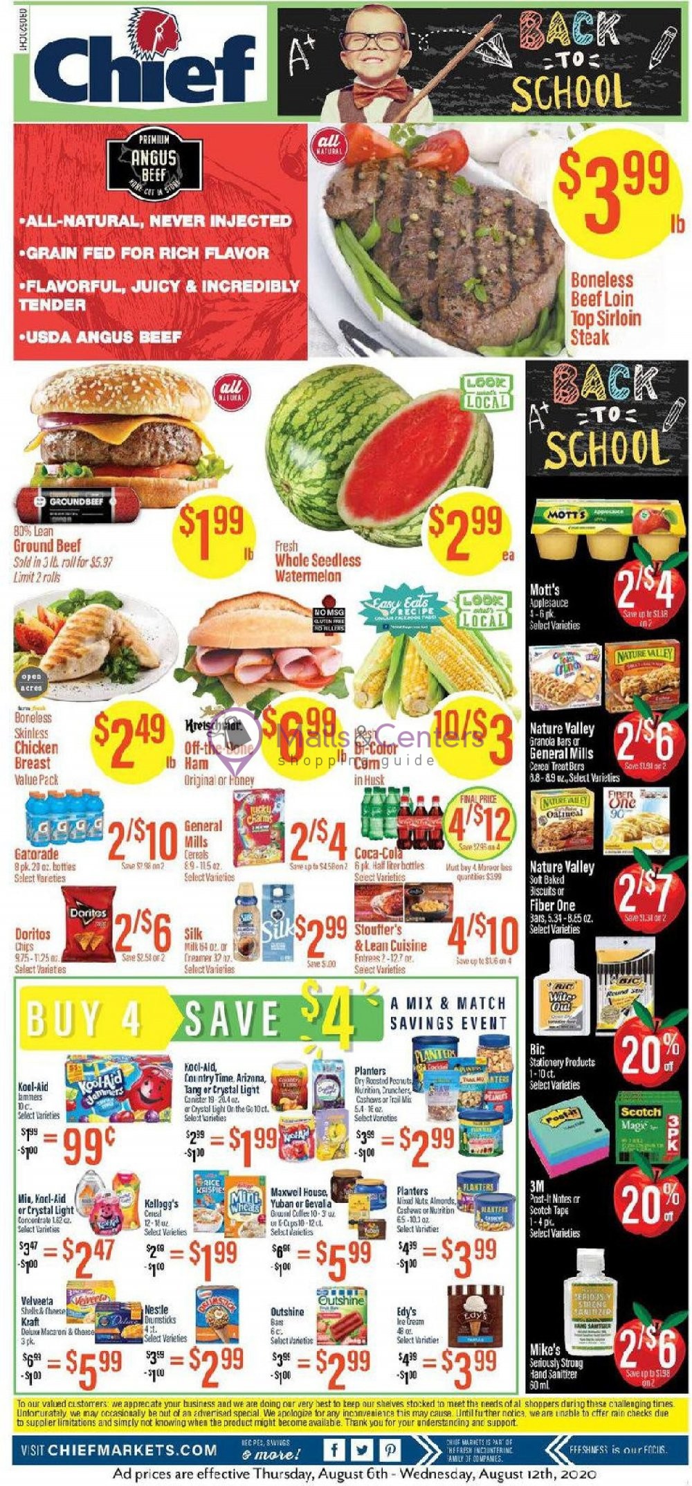 Chief Supermarket Weekly Ad - sales & flyers specials - MallsCenters