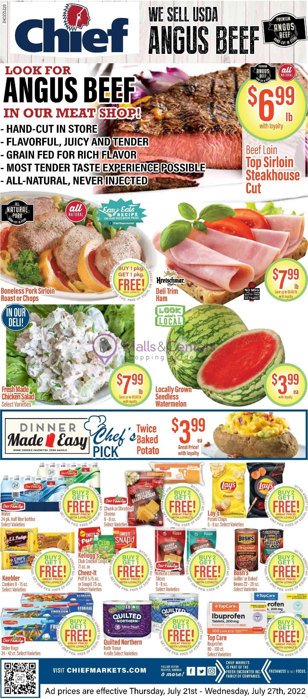 Chief Supermarket Weekly Ad - sales & flyers specials - MallsCenters