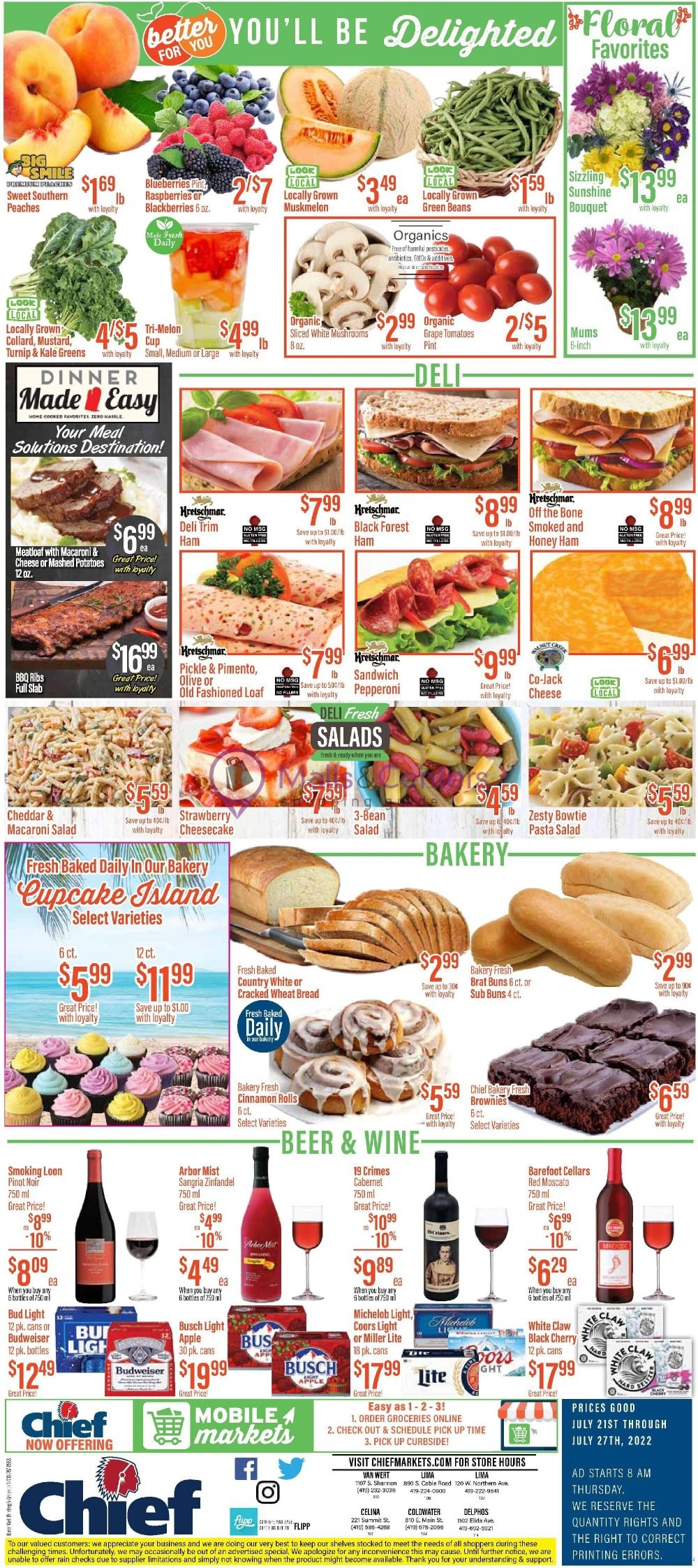 Chief Supermarket Weekly Ad - sales & flyers specials - MallsCenters