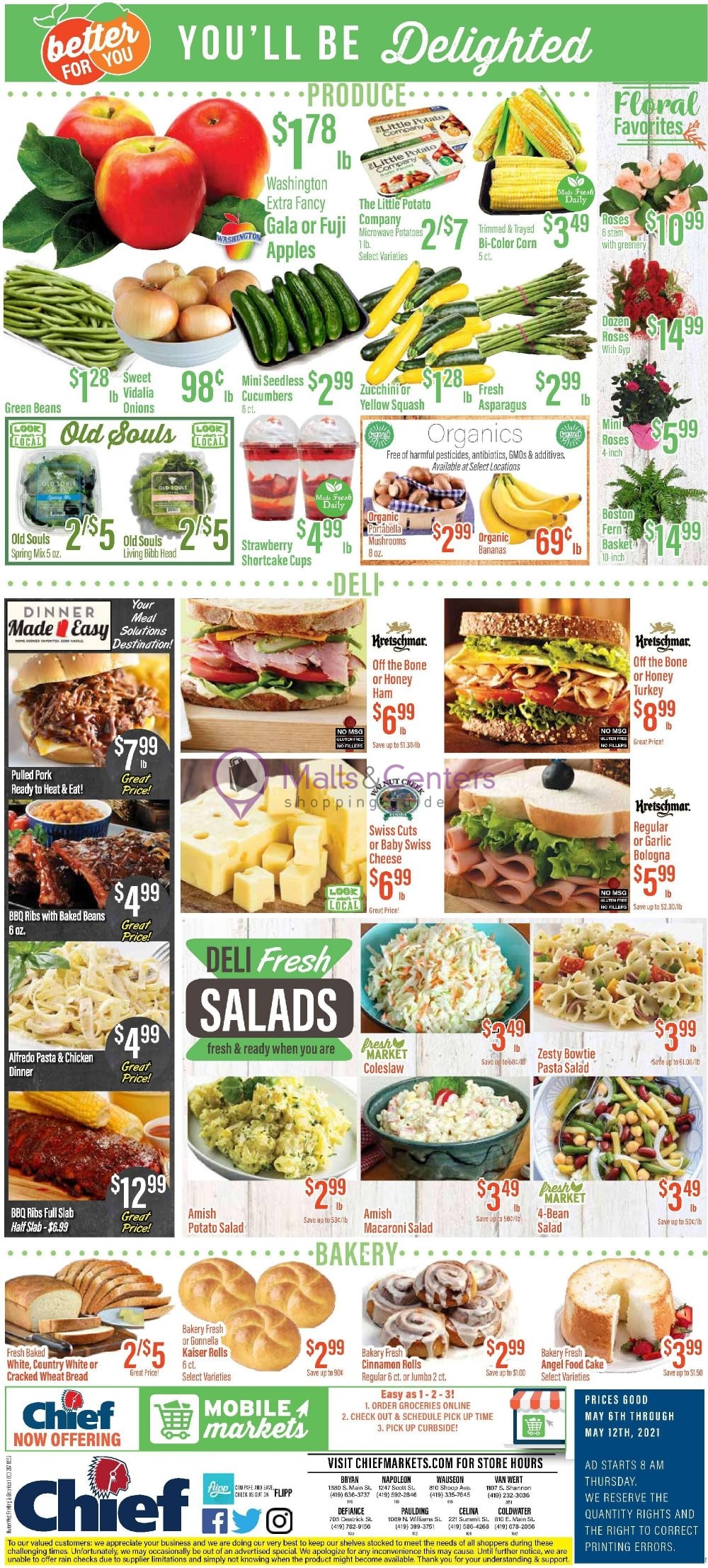 Chief Supermarket Weekly Ad - sales & flyers specials - MallsCenters