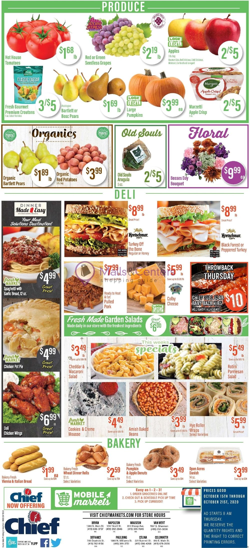 Chief Supermarket Weekly Ad - sales & flyers specials - MallsCenters