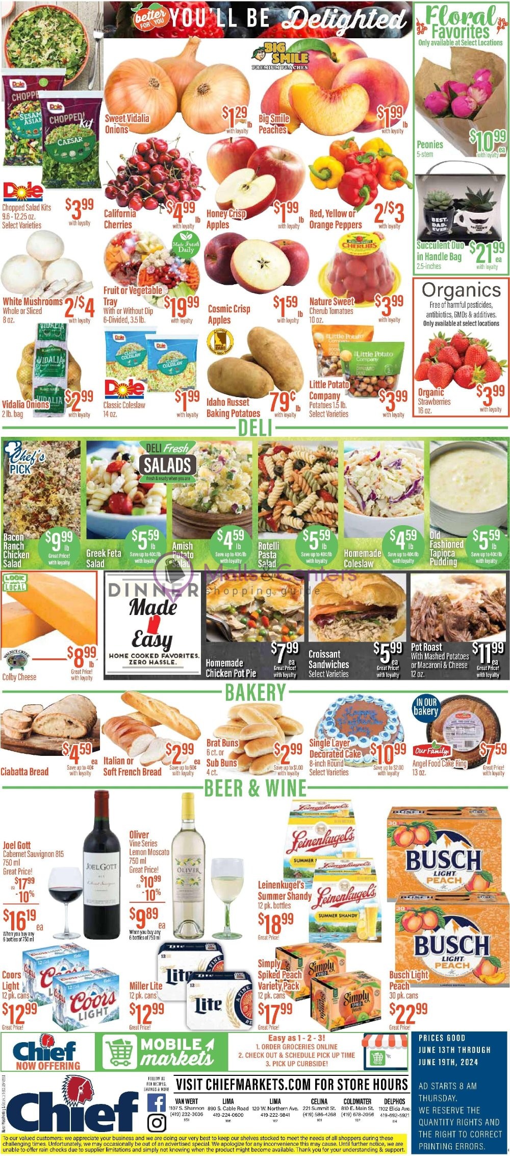 Chief Supermarket Weekly ad valid from 06/13/2024 to 06/19/2024 ...