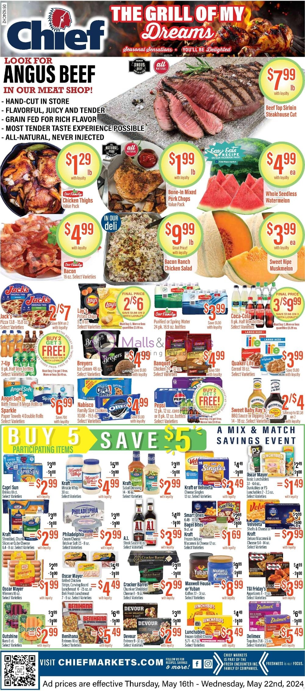 Chief Supermarket Weekly Ad, from Thu, 5/16/2024 - sales & flyers ...