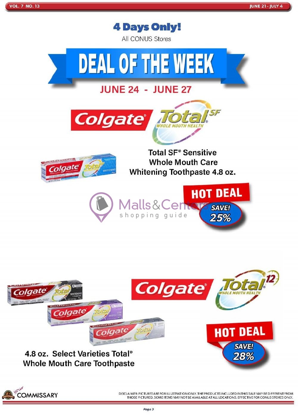 Commissary Weekly Ad - sales & flyers specials - MallsCenters
