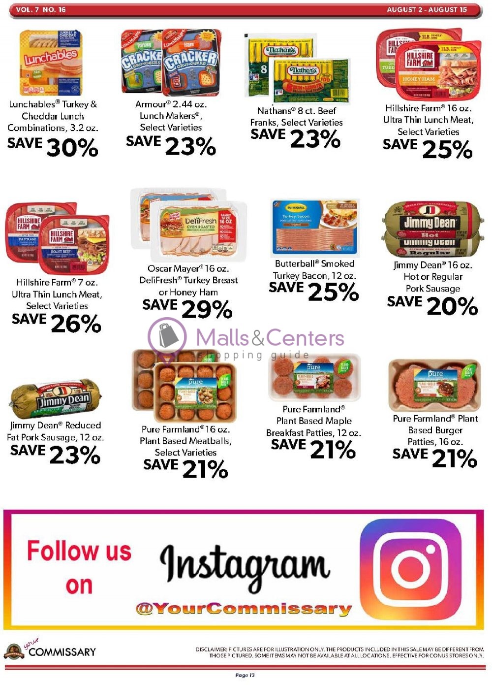 Commissary Weekly Ad - sales & flyers specials - MallsCenters