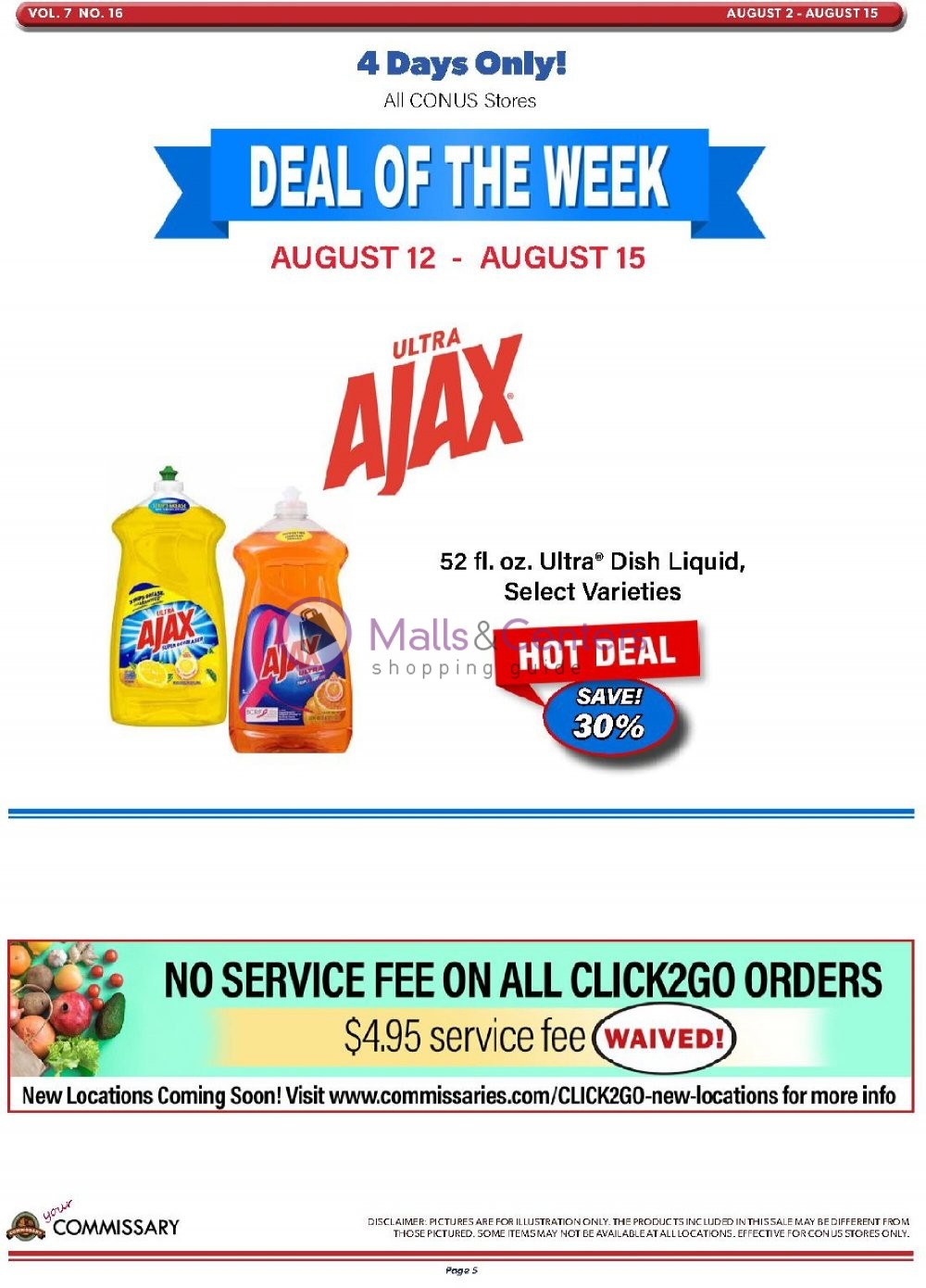 Commissary Weekly Ad - sales & flyers specials - MallsCenters