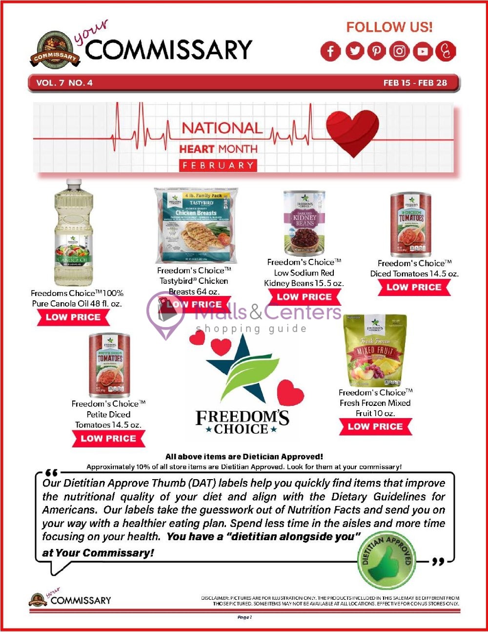 Commissary Weekly Ad - sales & flyers specials - MallsCenters