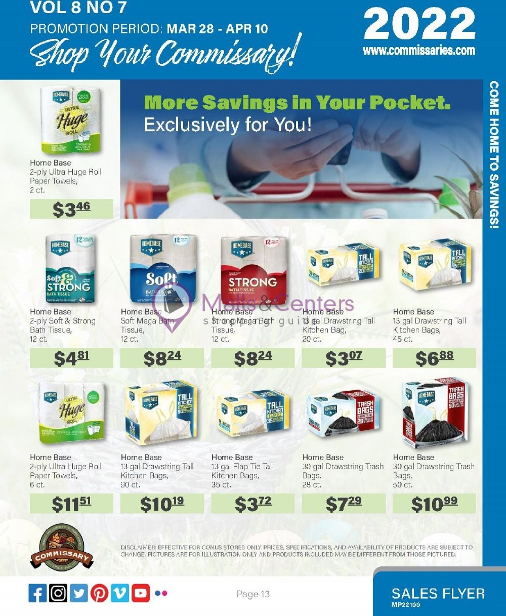 Commissary Weekly Ad - sales & flyers specials - MallsCenters