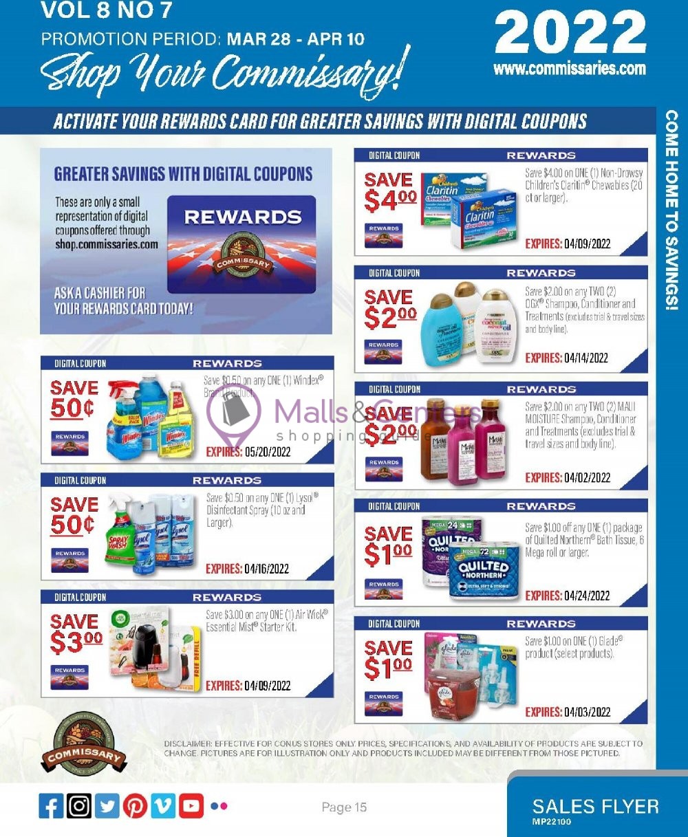 Commissary Weekly Ad - sales & flyers specials - MallsCenters