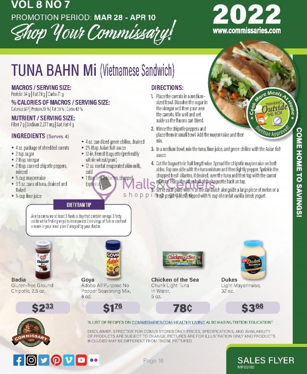 Commissary Weekly Ad - sales & flyers specials - MallsCenters