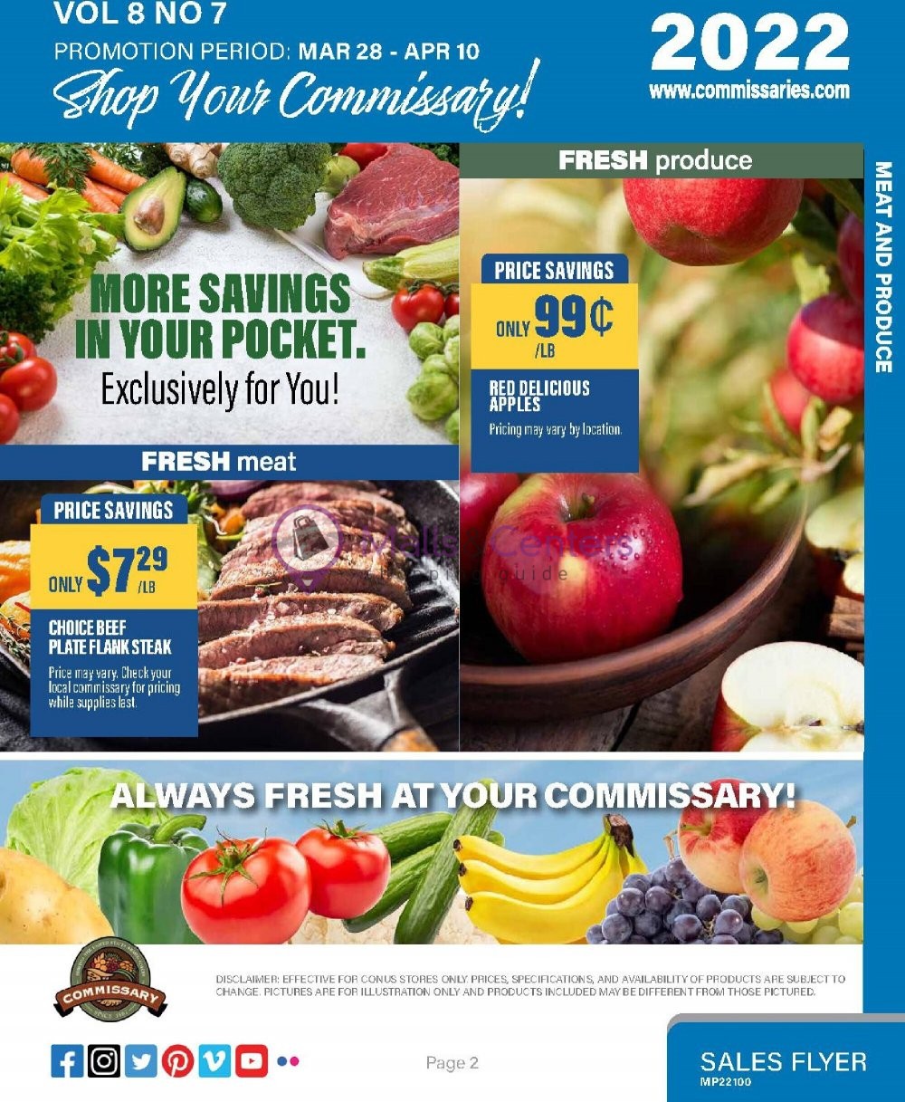Commissary Weekly Ad - sales & flyers specials - MallsCenters
