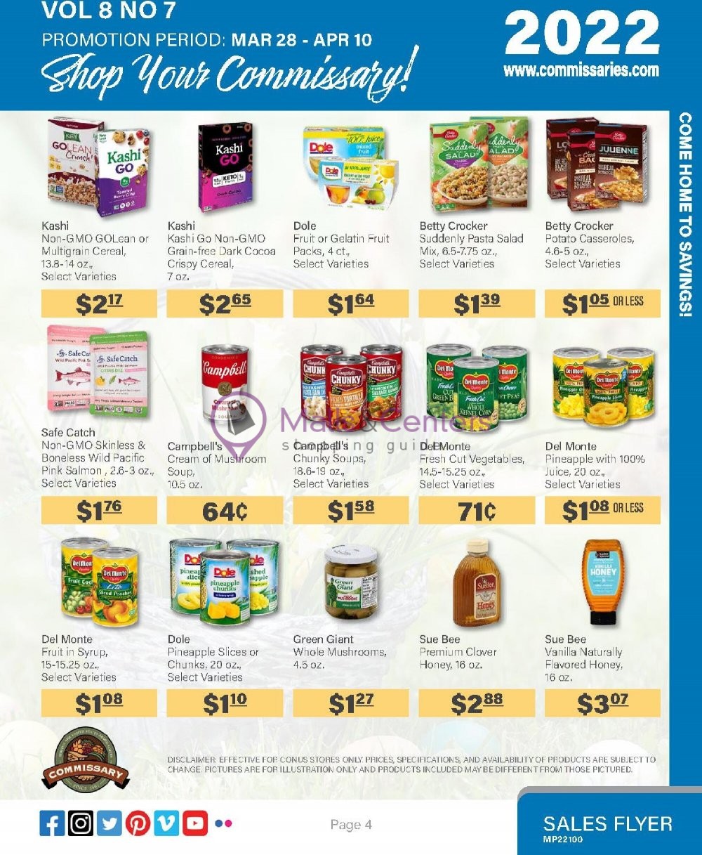 Commissary Weekly Ad - sales & flyers specials - MallsCenters