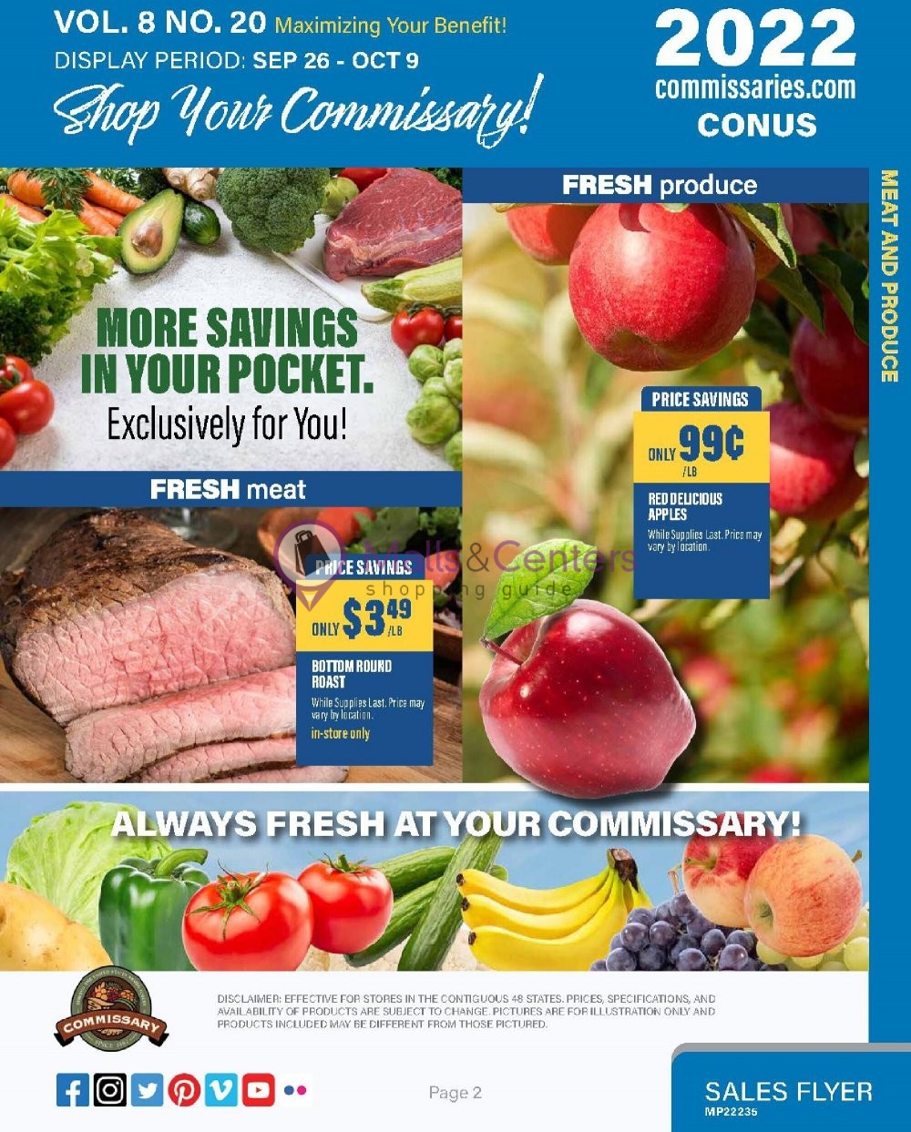 Commissary Weekly Ad - sales & flyers specials - MallsCenters