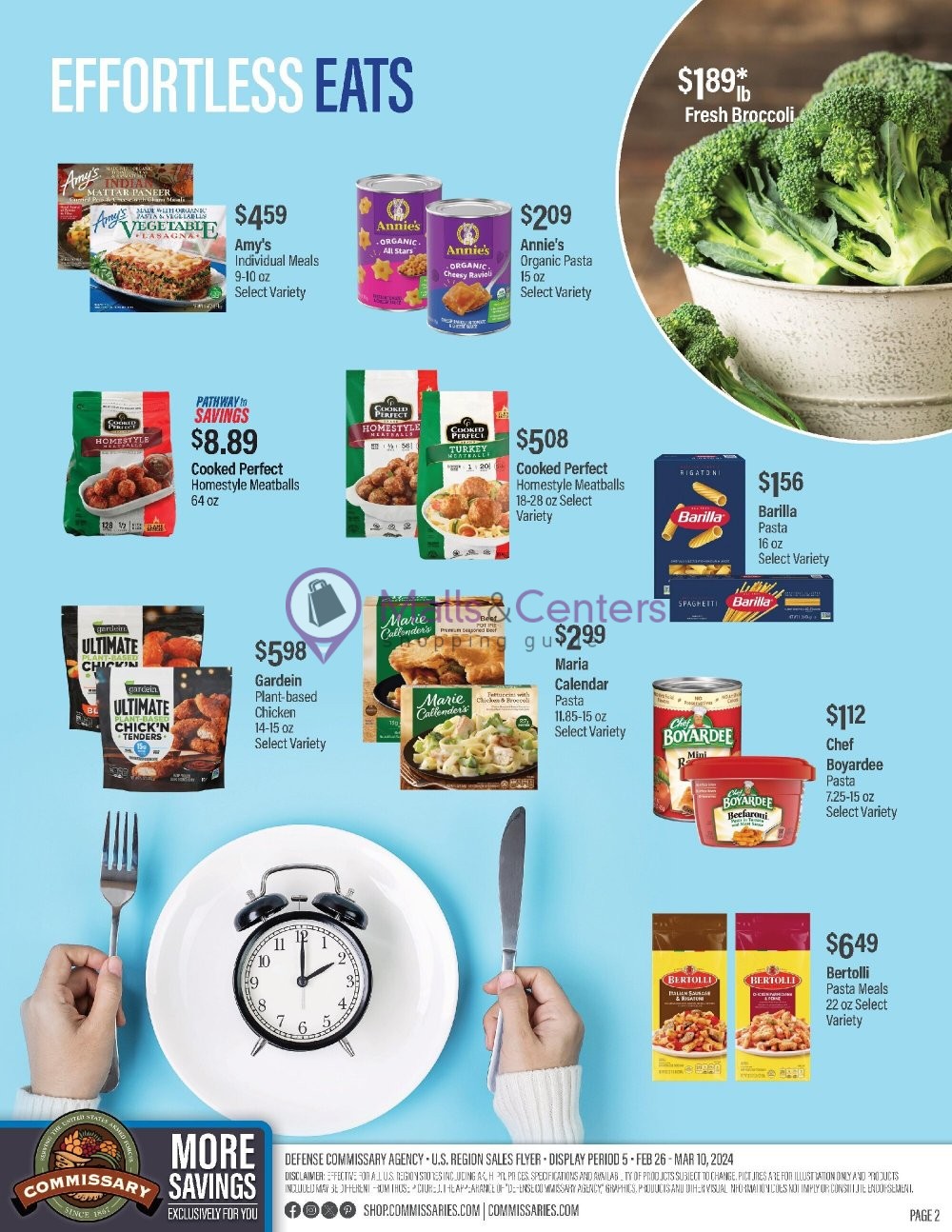 Commissary Weekly ad valid from 02/26/2024 to 03/10/2024 - MallsCenters