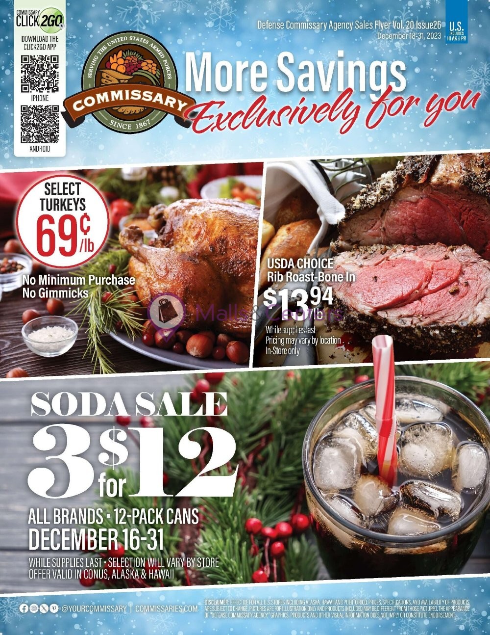 Commissary Weekly Ad, from Mon, 12/18/2023 - sales & flyers specials ...