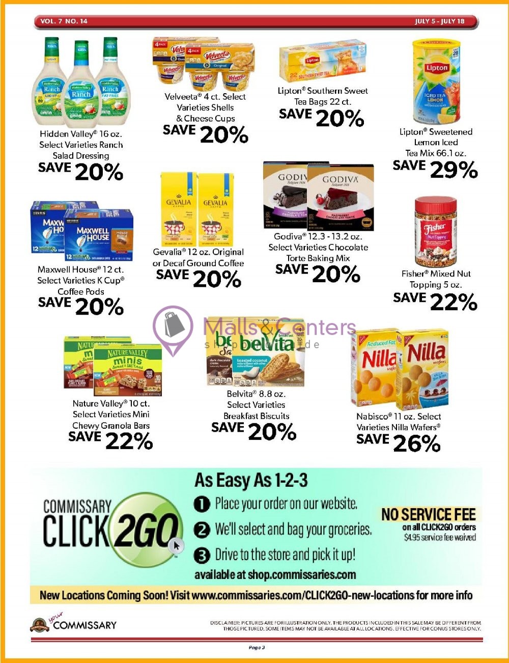 Commissary Weekly Ad - sales & flyers specials - MallsCenters
