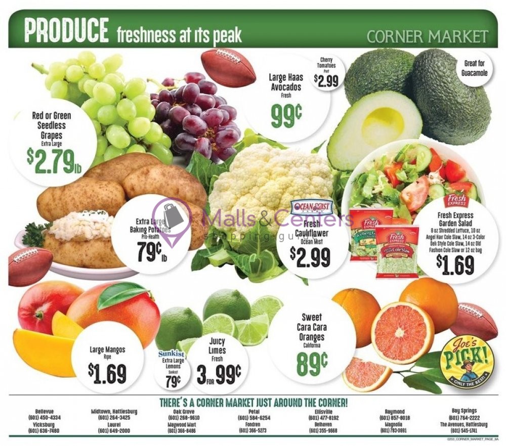 Corner Market Weekly Ad - sales & flyers specials - MallsCenters