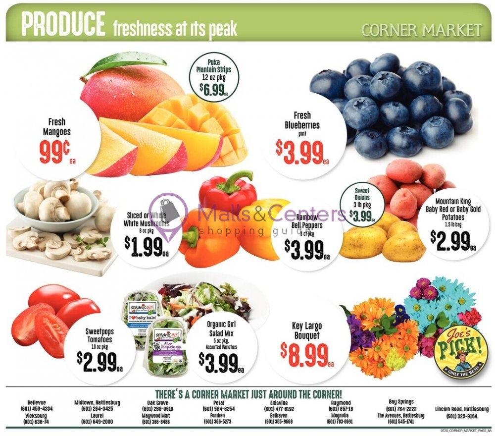 Corner Market Weekly Ad - sales & flyers specials - MallsCenters