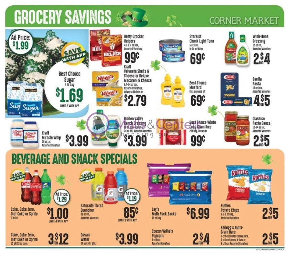 Corner Market Weekly Ad - sales & flyers specials - MallsCenters
