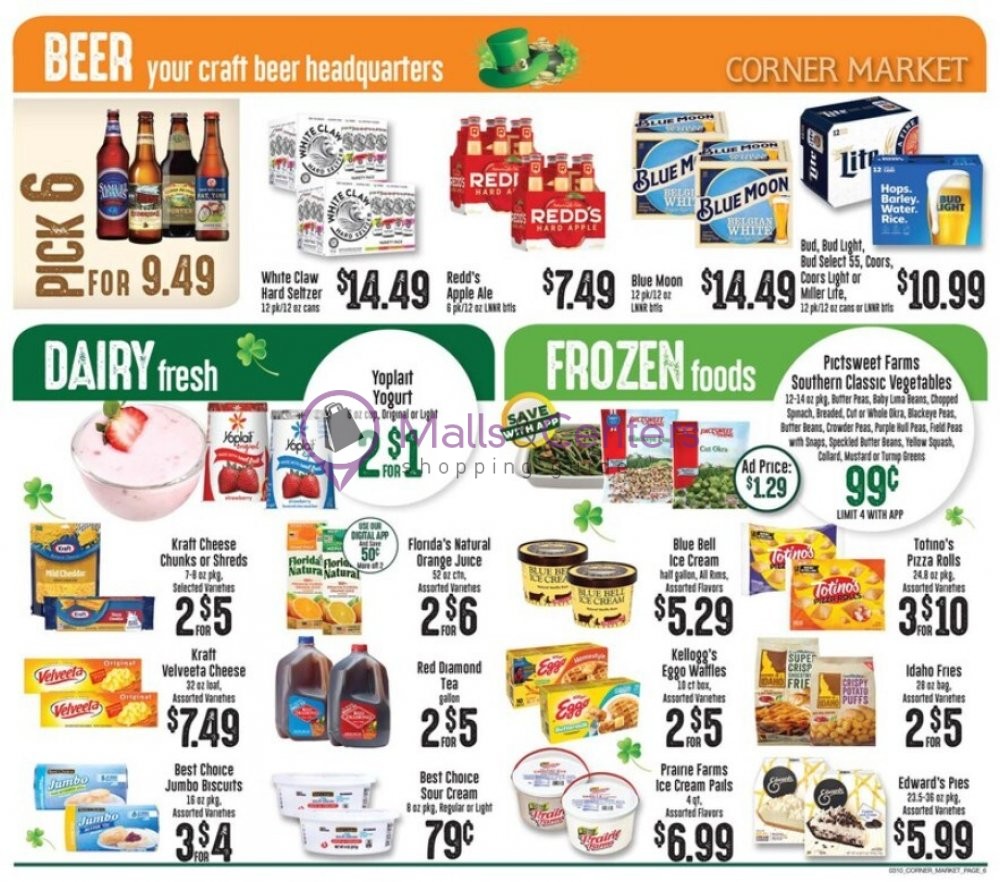 Corner Market Weekly Ad - sales & flyers specials - MallsCenters