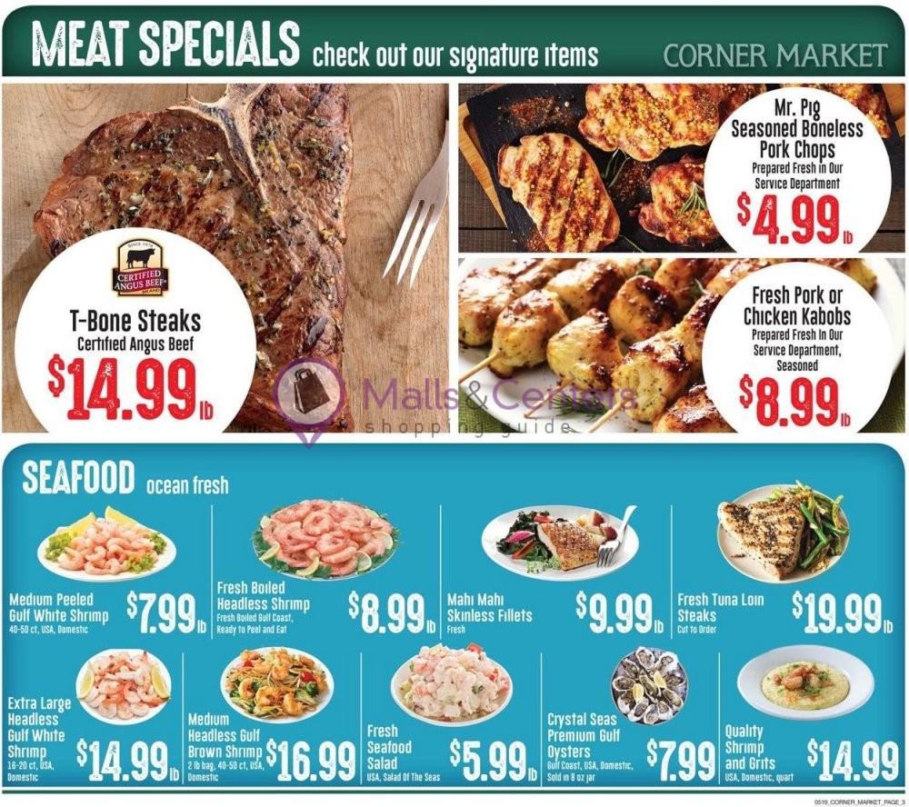 Corner Market Weekly Ad - sales & flyers specials - MallsCenters