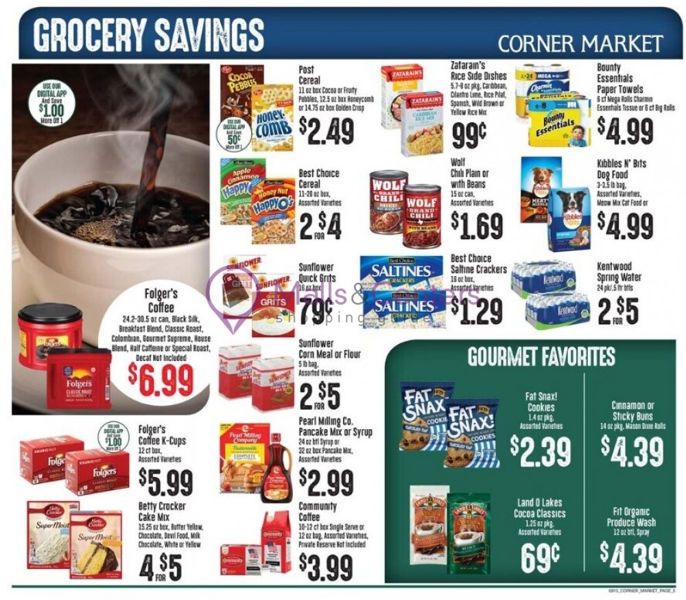 Corner Market Weekly Ad - sales & flyers specials - MallsCenters