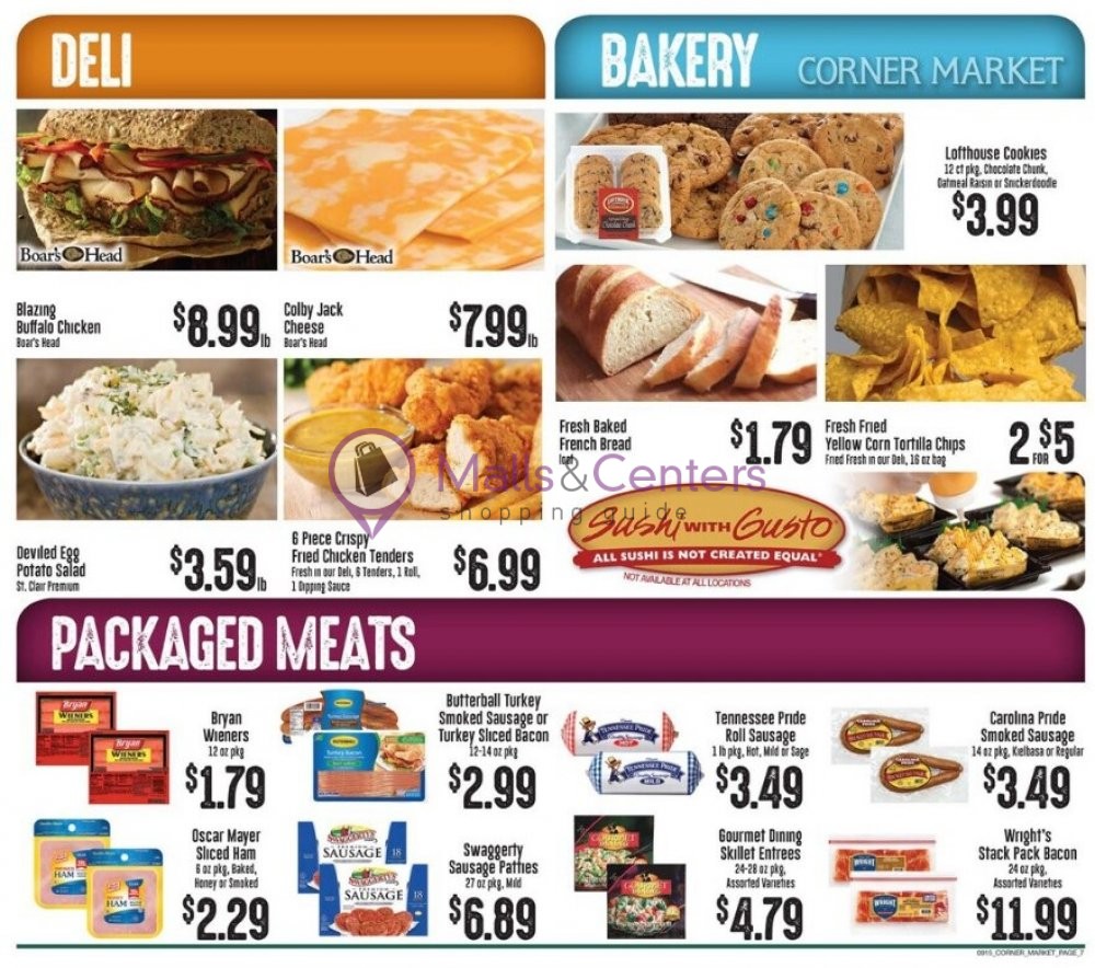 Corner Market Weekly Ad - sales & flyers specials - MallsCenters