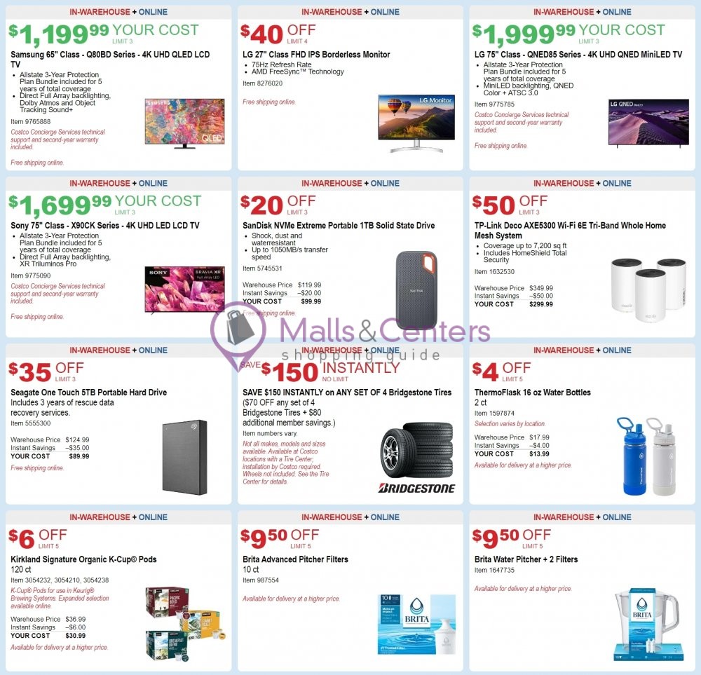 Costco Weekly Ad - sales & flyers specials - MallsCenters