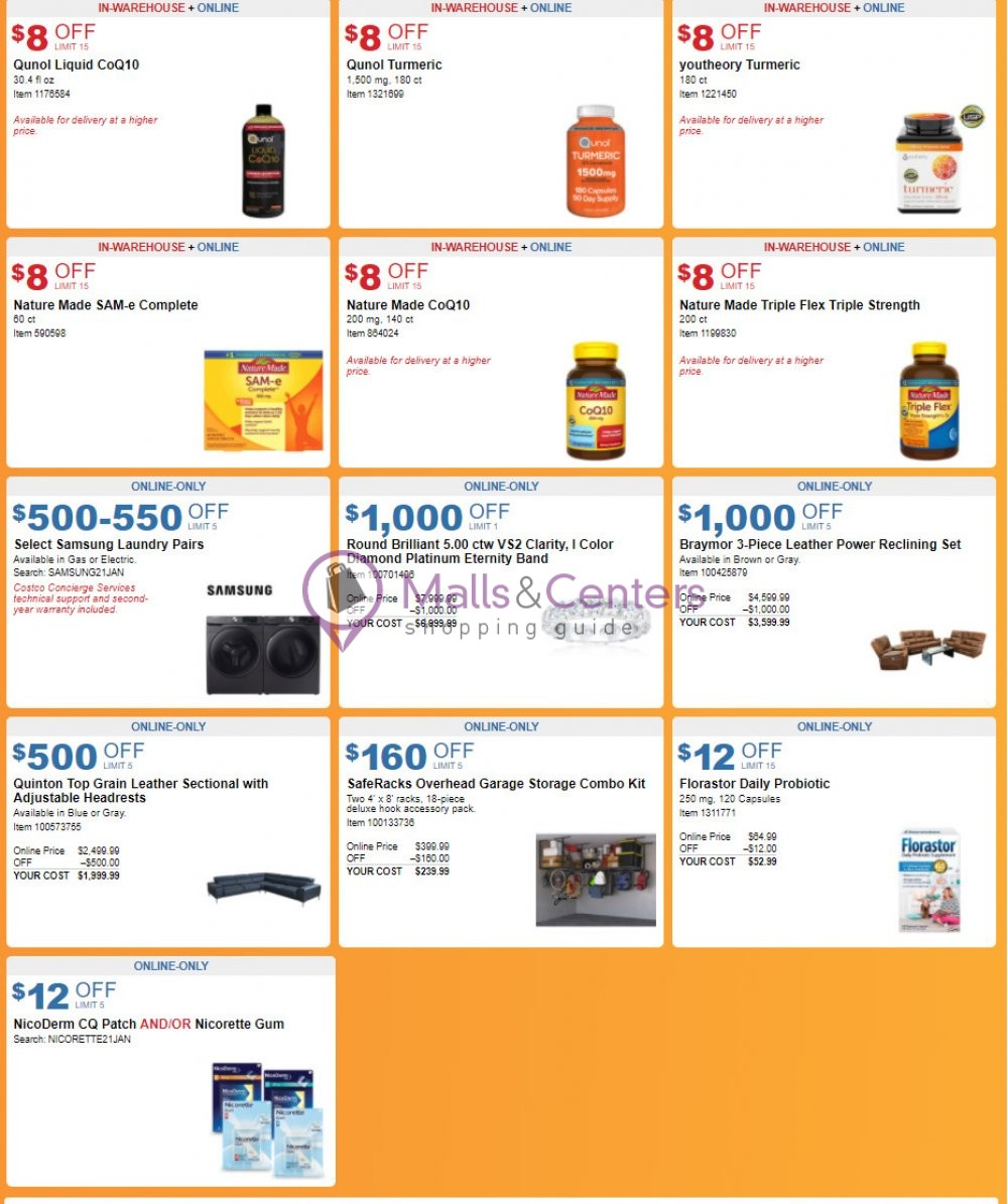 Costco Weekly Ad - sales & flyers specials - MallsCenters