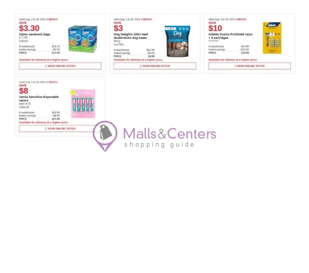 Costco Weekly Ad - sales & flyers specials - MallsCenters