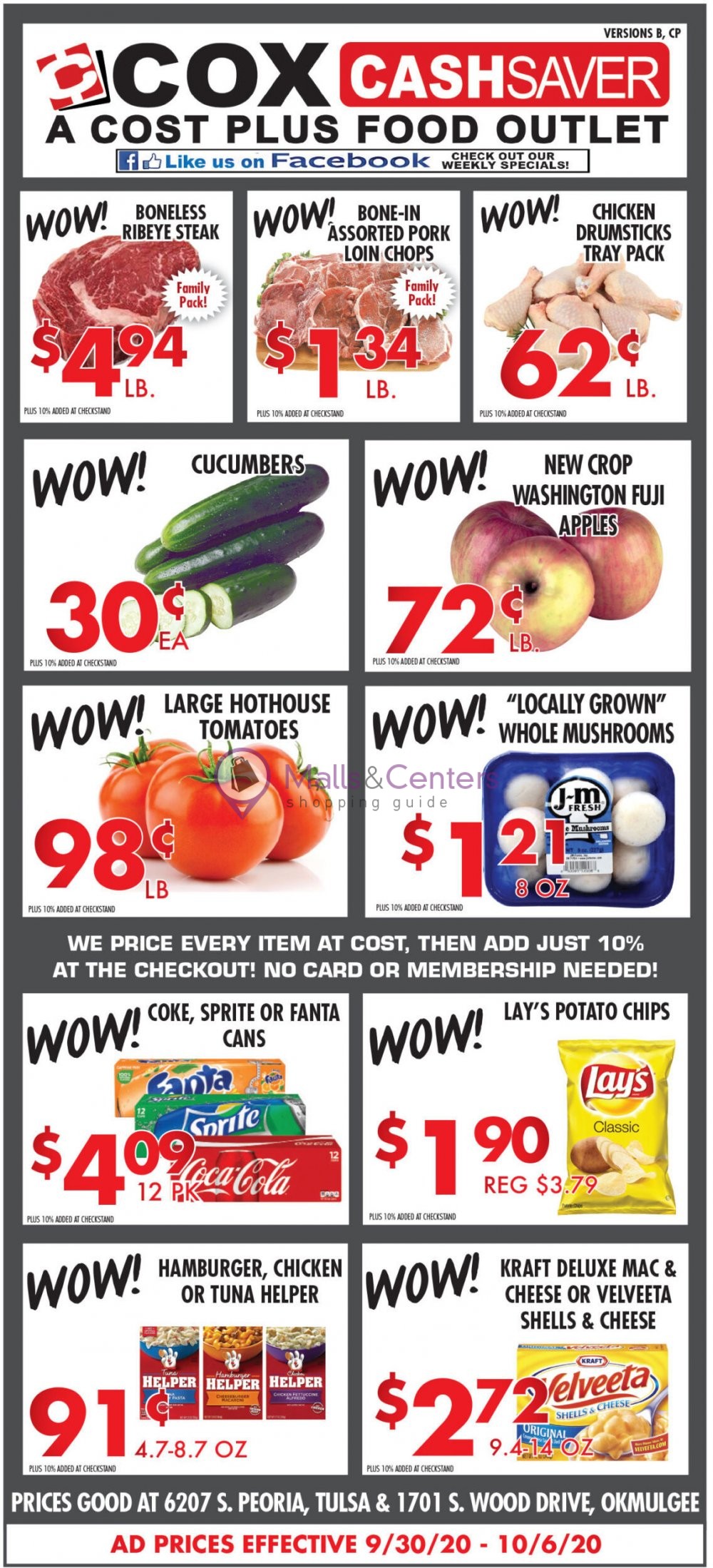 Cox Cash Saver Weekly Ad - sales & flyers specials - MallsCenters